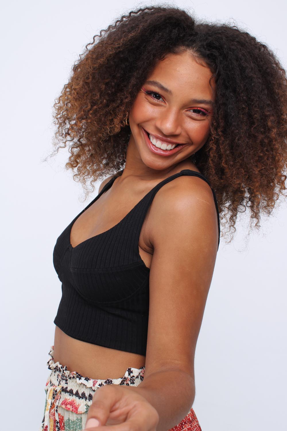 Top rib bojo estruturado farm - Babadotop