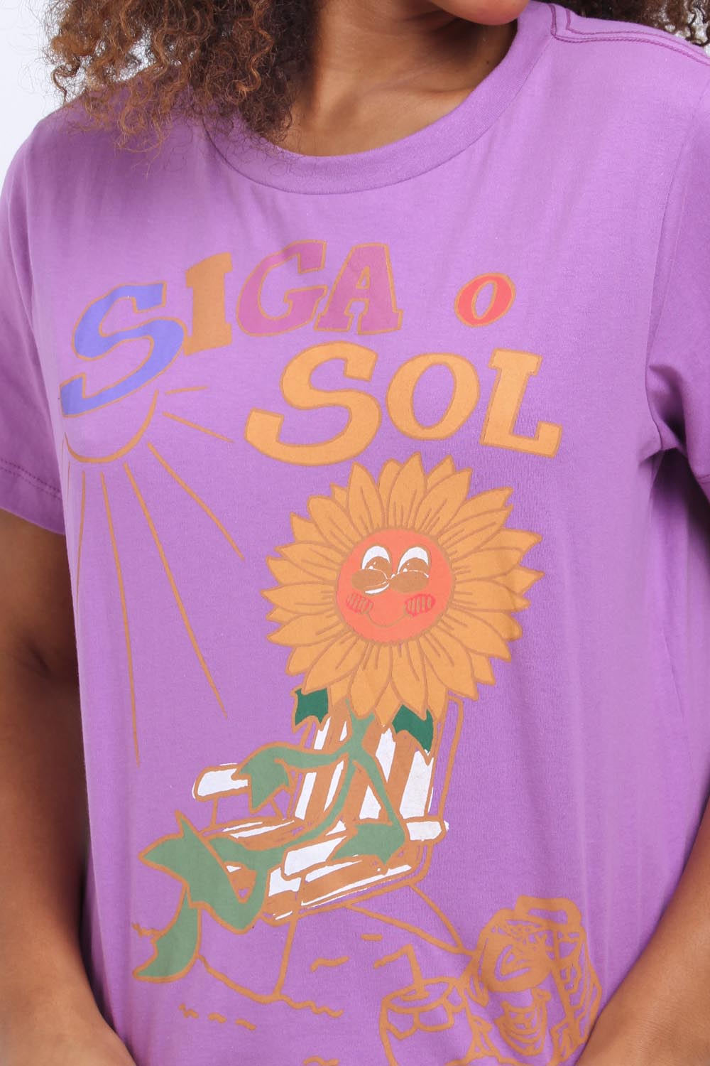 T-shirt fit siga o sol farm - Babadotop
