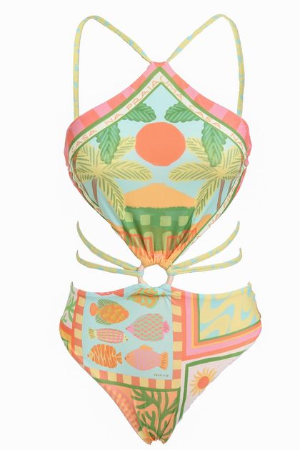 Maiô localizado casa na praia farm - Babadotop