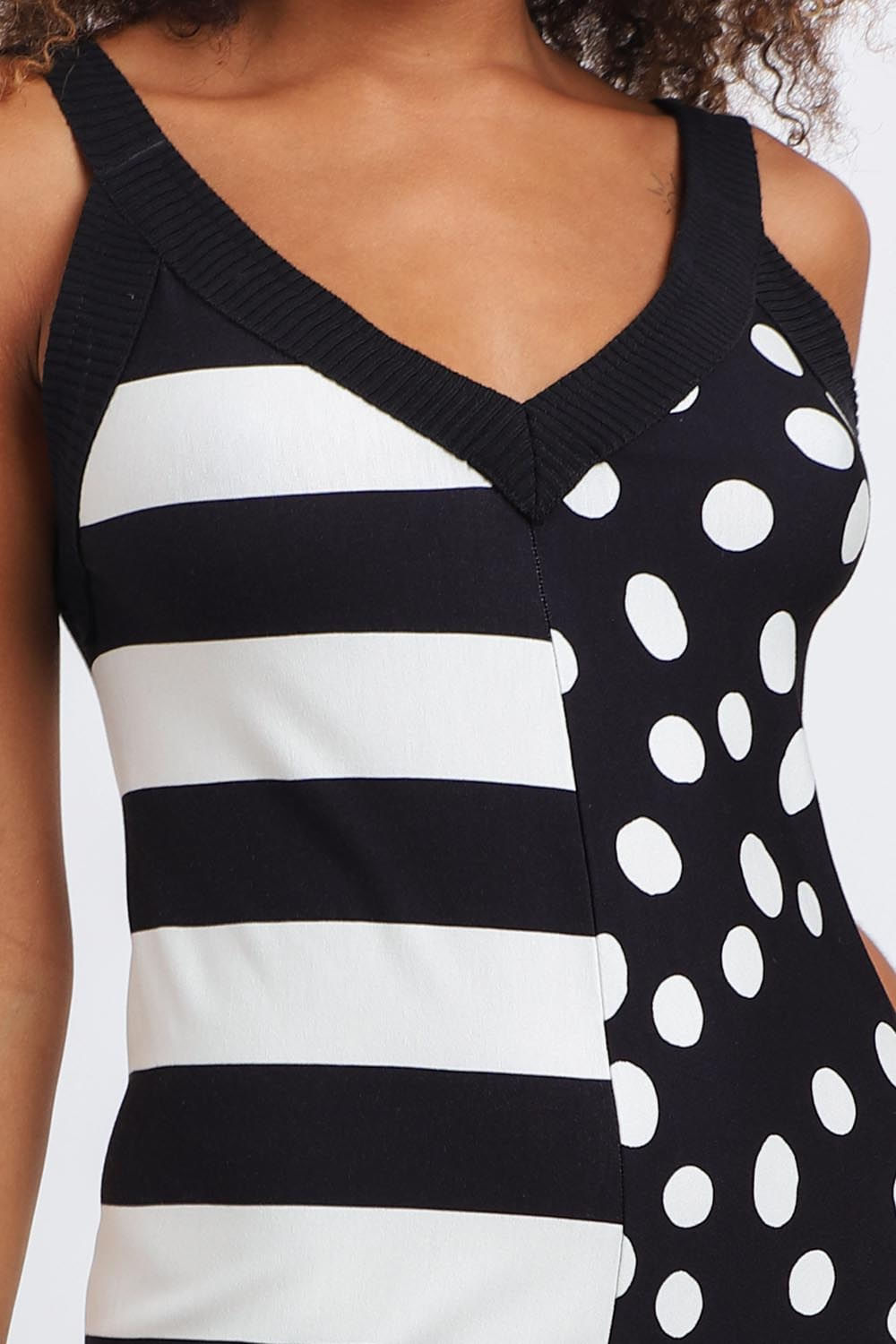 Vestido patch banangola poá farm - Babadotop