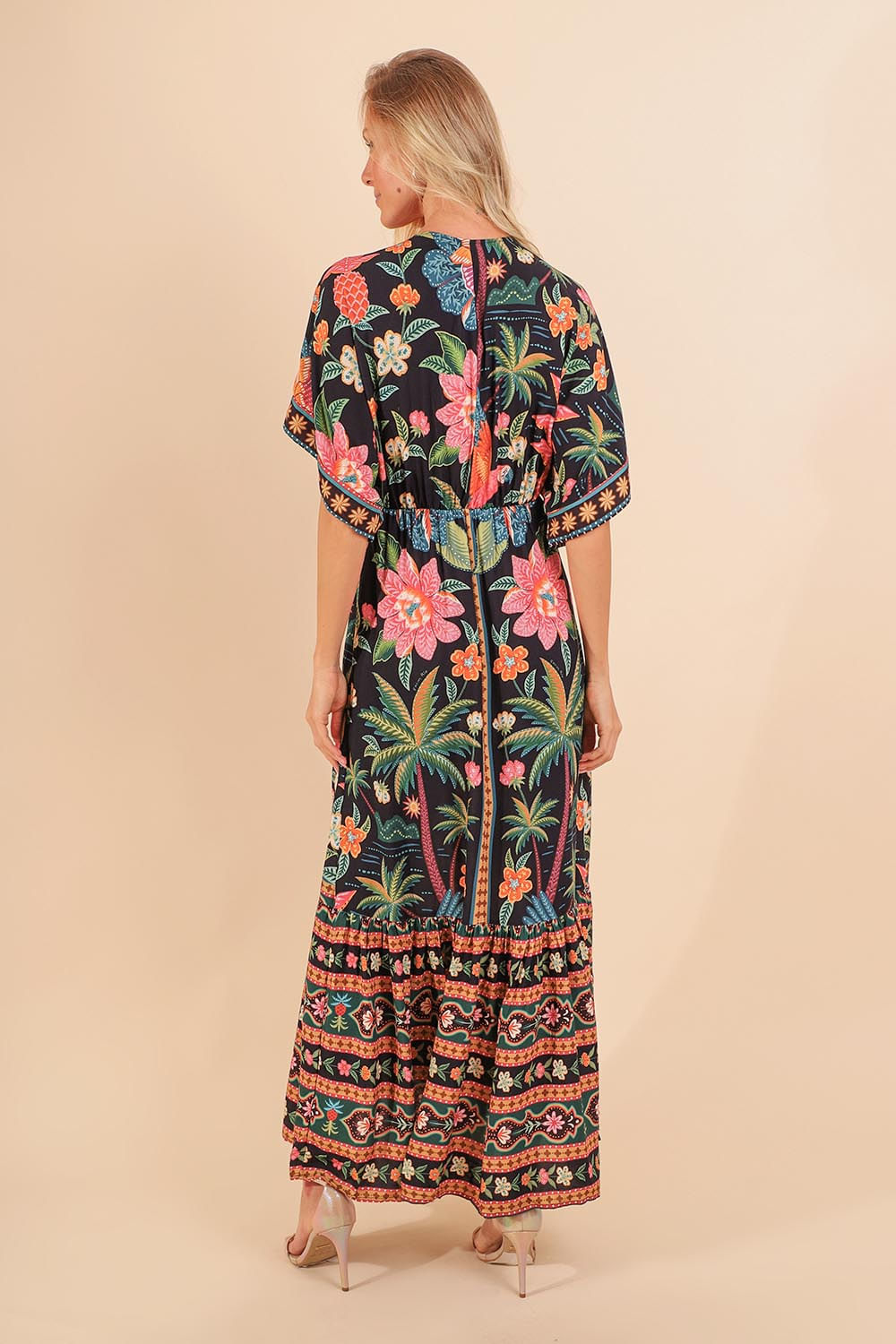 Vestido longo samba das araras farm - Babadotop